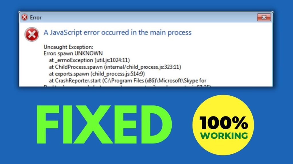 How to Fix Discord Javascript Error In Windows? 7 Best Methods - Vents ...