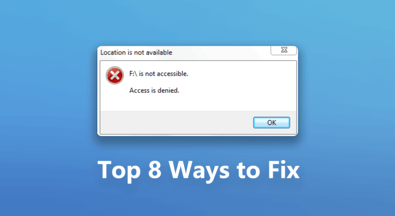 Top 9 Ways to Fix "USB Access Denied" Problem in Windows 11/10 - Vents ...